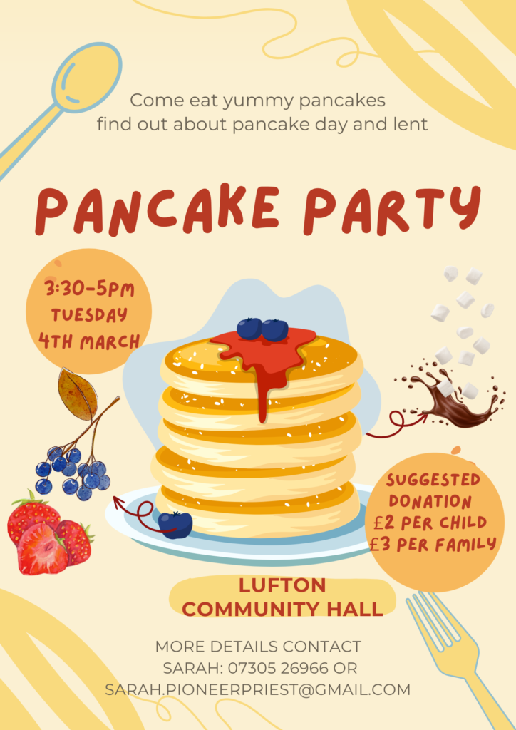 Pancake party – Brympton Parish Council.